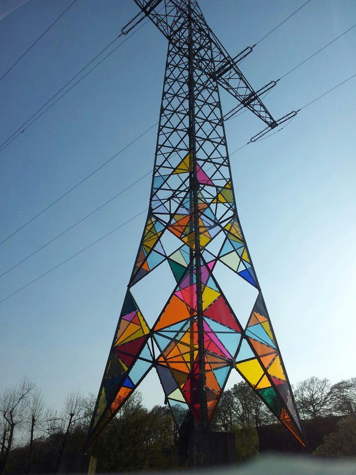 German street art (pretty pylon!) | Message Board
